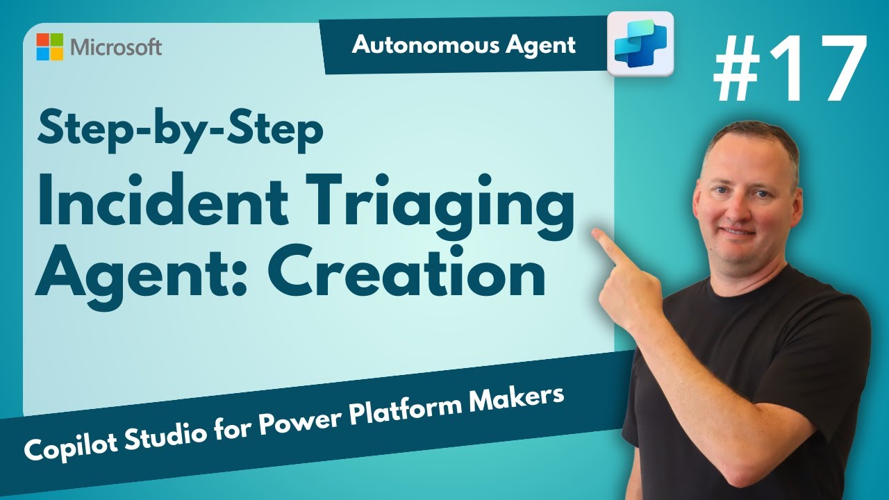 Incident Reporting Agent | Building an Autonomous Agent step-by-step ...