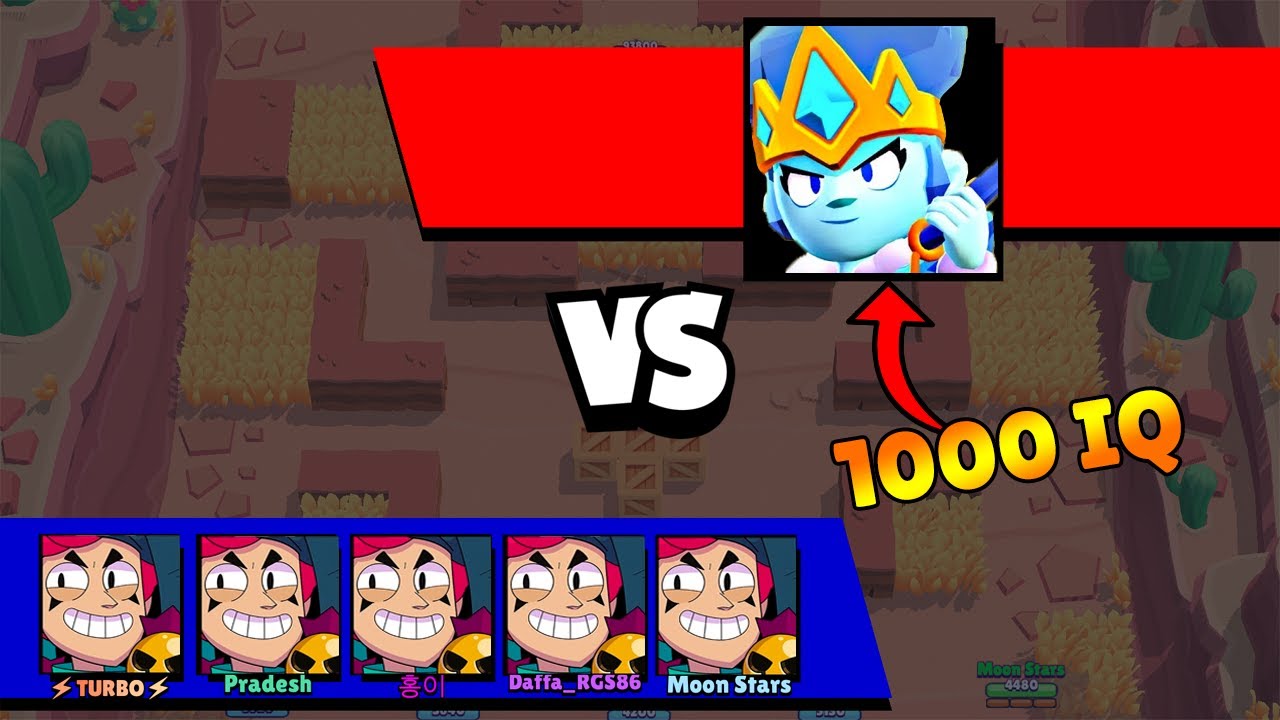 5 Chester Vs Pro Queen Amber Brawl Stars Funny Moments Fails And Win