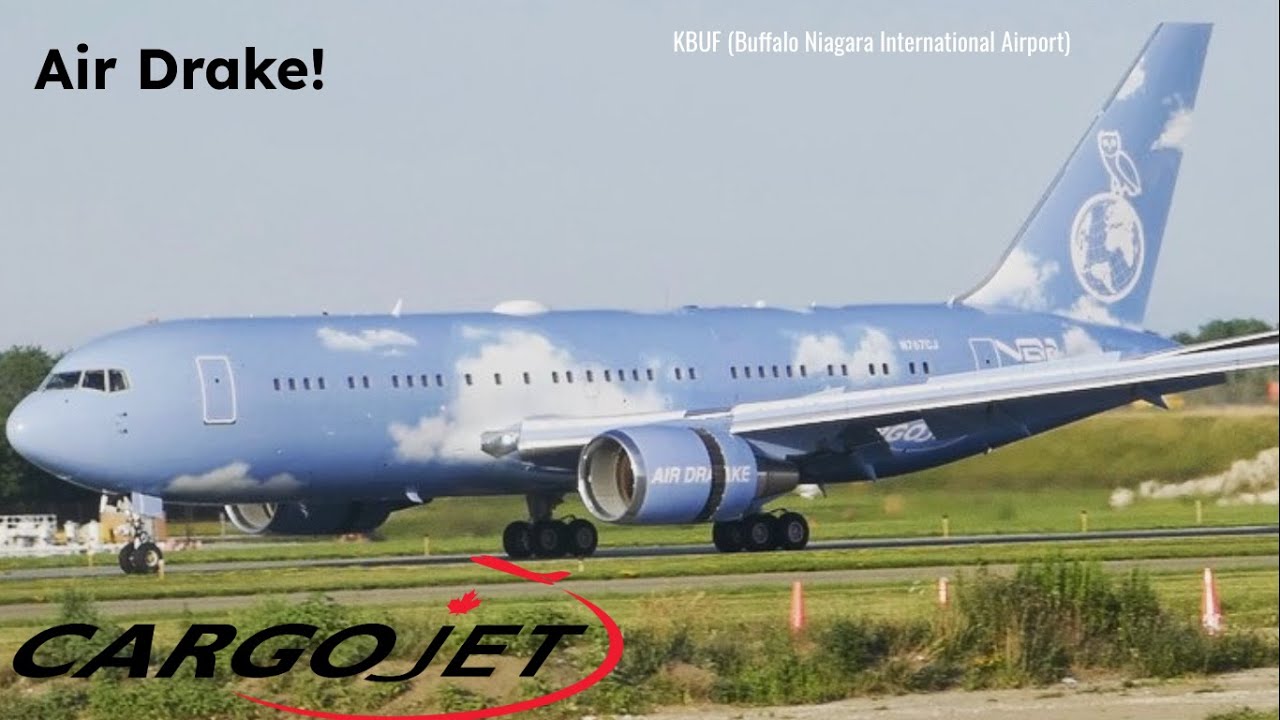 Cargojet Boeing 767-200 “Air Drake” Livery (WITH DRAKE ON BOARD) N767CJ ...