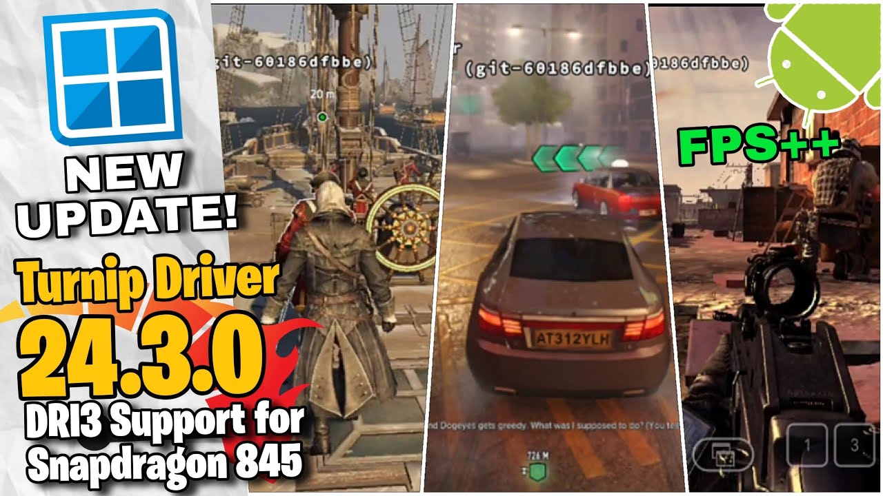 New Turnip Driver for Winlator is here! Improved Performance - Tested ...