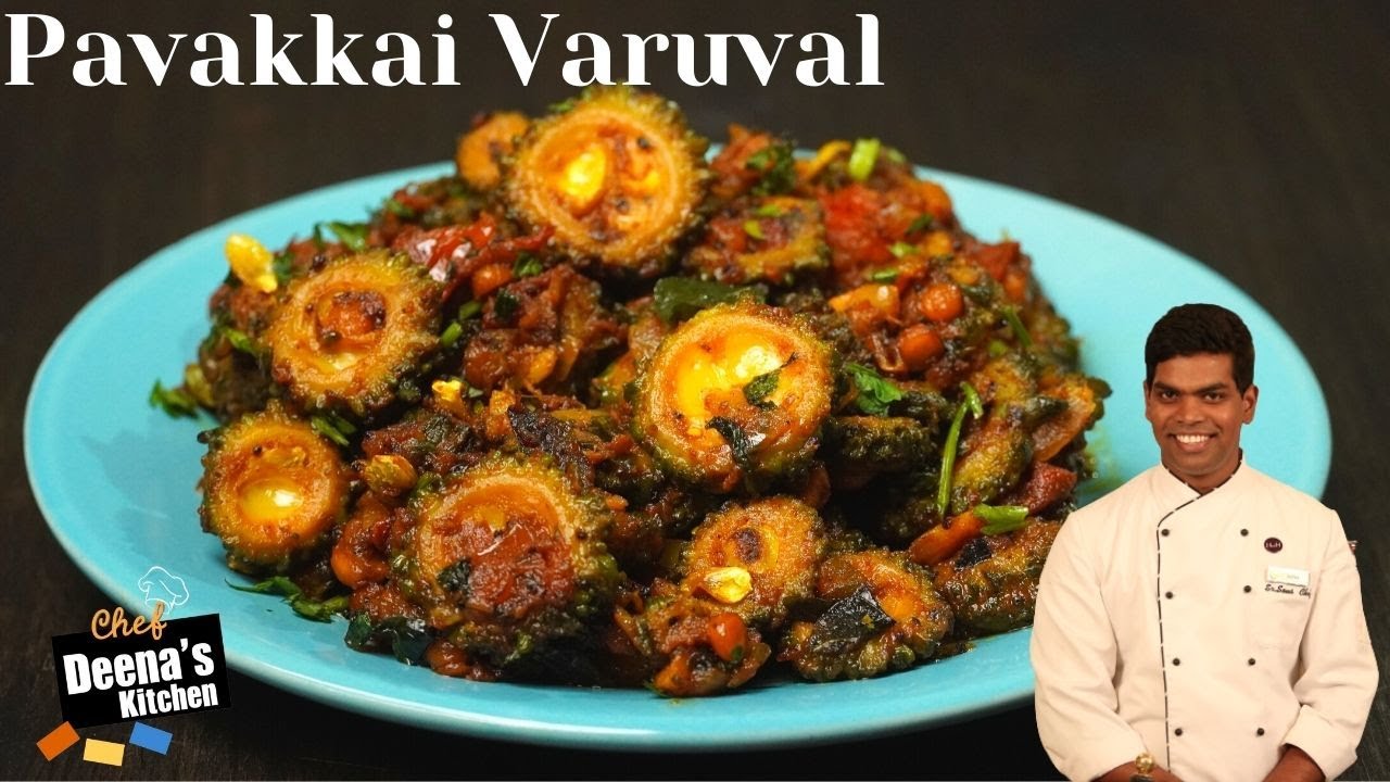 Pavakkai Varuval Recipe in Tamil | கசப்பே இல்லாத பாவக்காய் வறுவல் | CDK ...