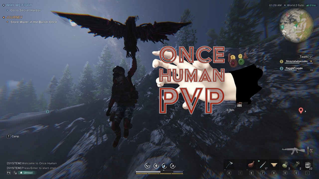 ONCE HUMAN PVP & BOSS FIGHT #ONCEHUMAN - YouTube