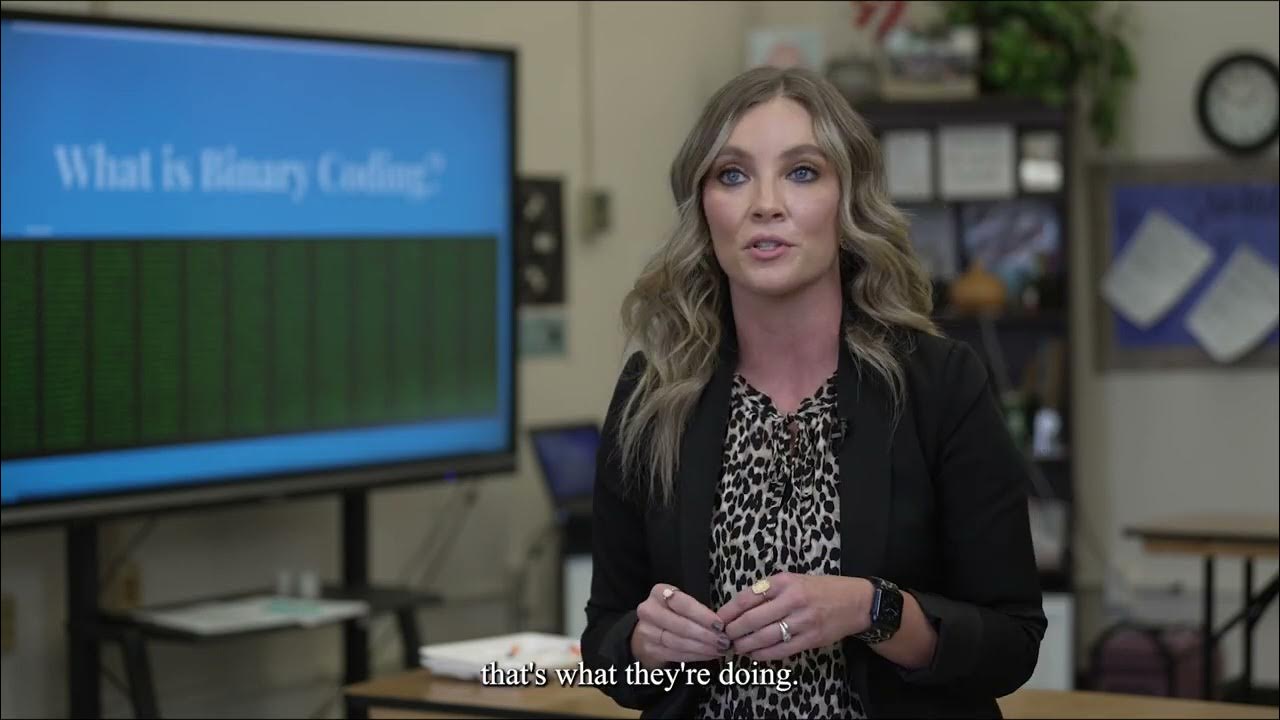Lesson in Action: Binary Coding, an Unplugged Lesson - YouTube