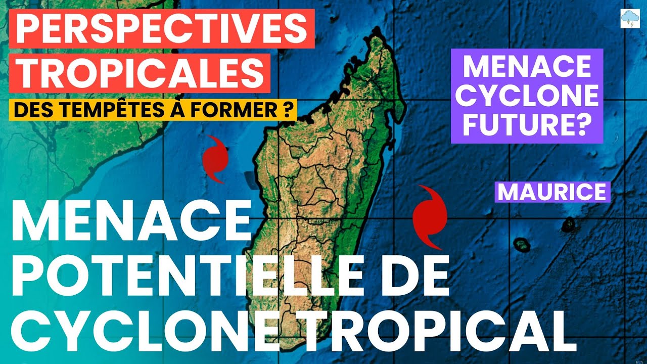 Risque de cyclone près de l'île Maurice... Voici les dernières ...