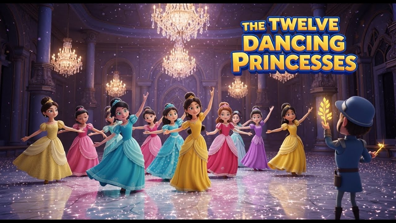The Twelve Dancing Princesses | Fairy Tale for Kids | Kids Channel TV ...