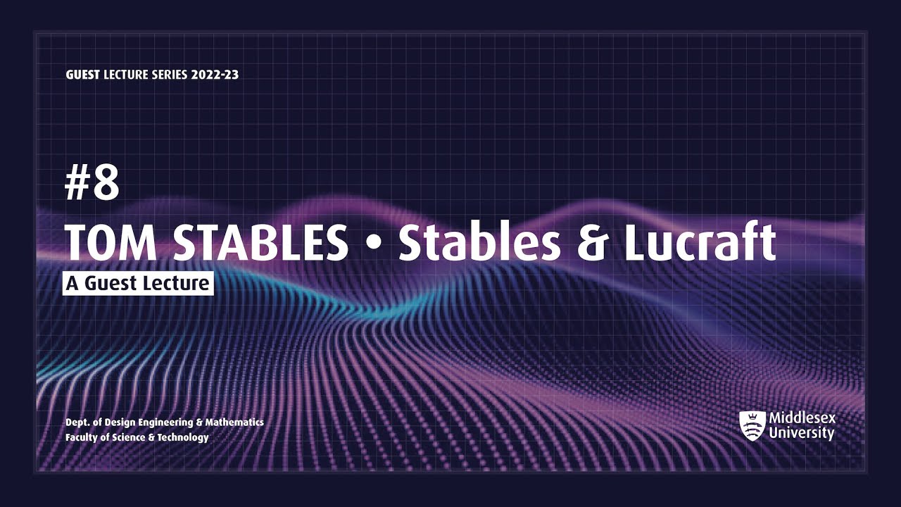 08 | Tom Stables [Stables & Lucraft / Helen Hamlyn Centre]: A Guest ...