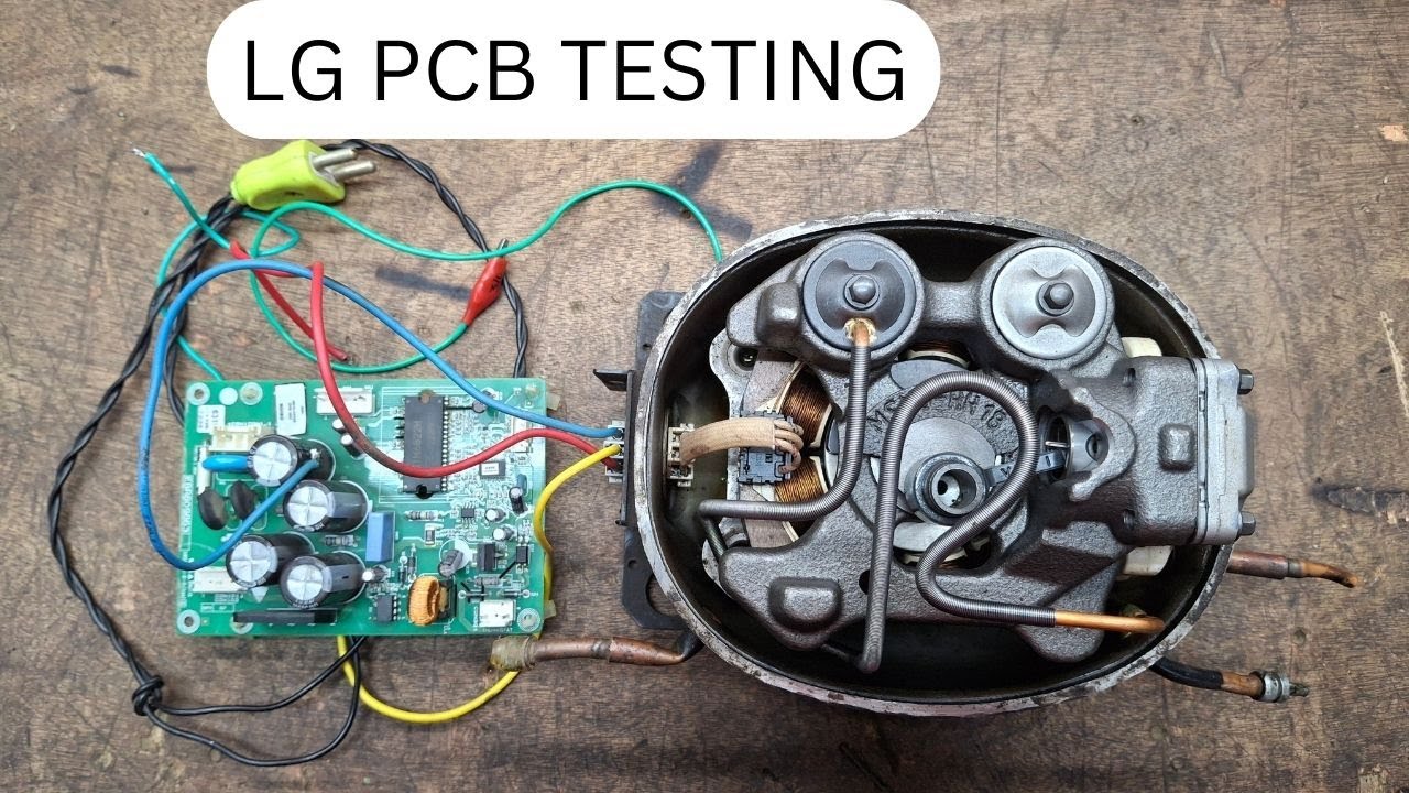 Lg Pcb Board Test Secrets || lg pcb wiring single door fridge - YouTube
