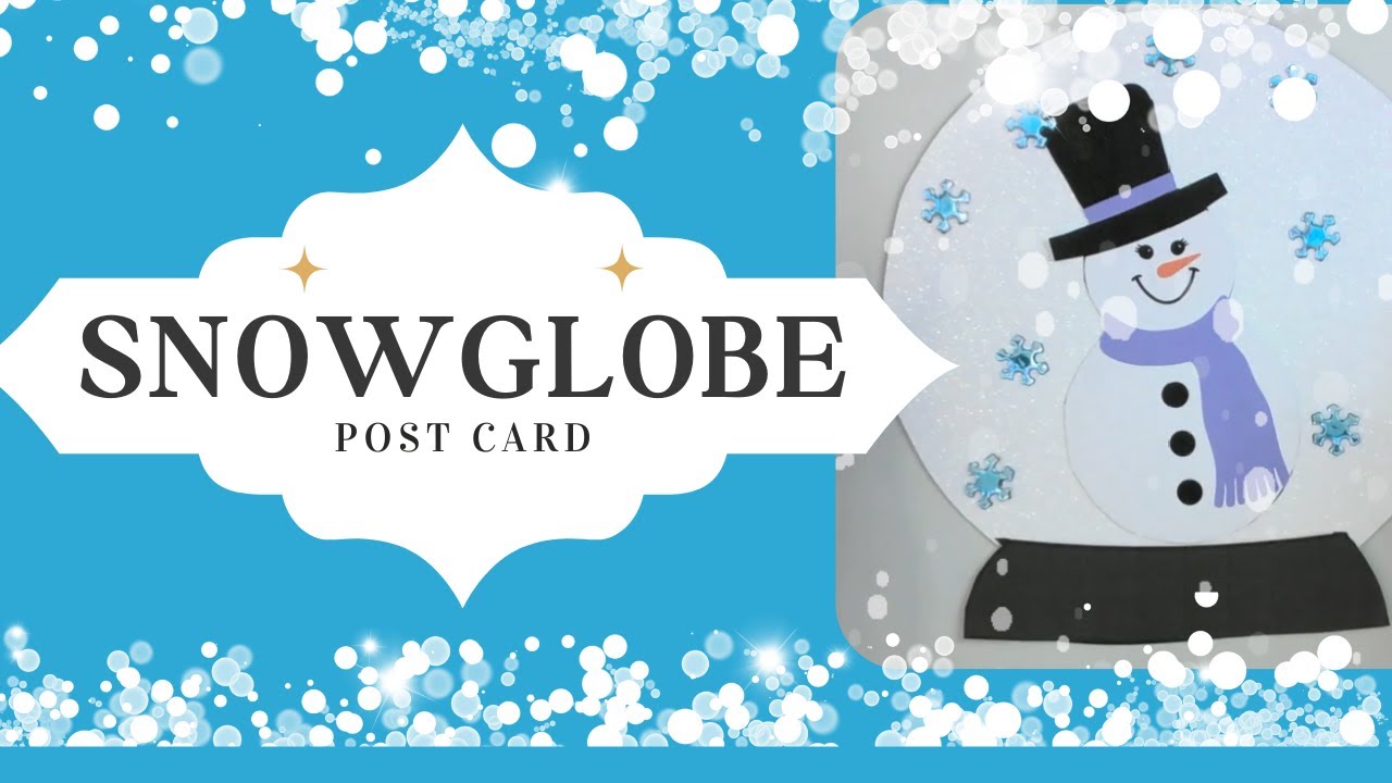 DIY Snowglobe Card Tutorial - Create Magical Greetings! #shorts # ...