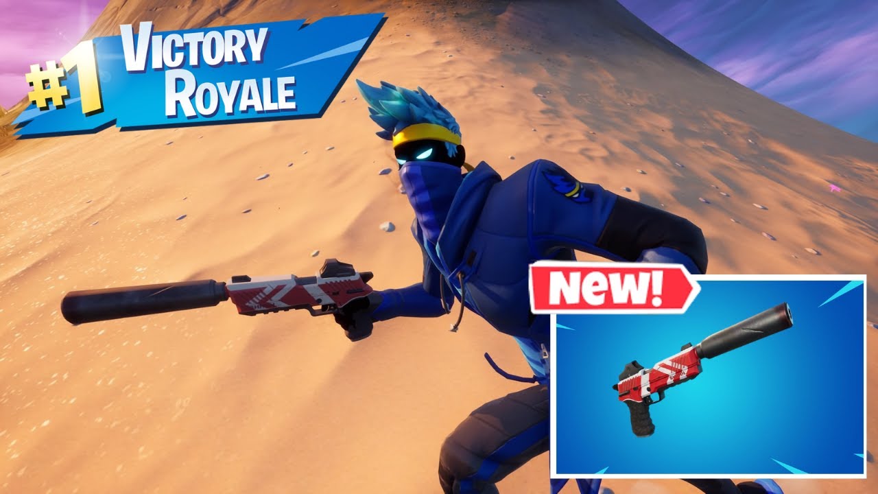 The NEW Exotic Pistol can Track Players! ft. NC1 - Fortnite Shadow ...