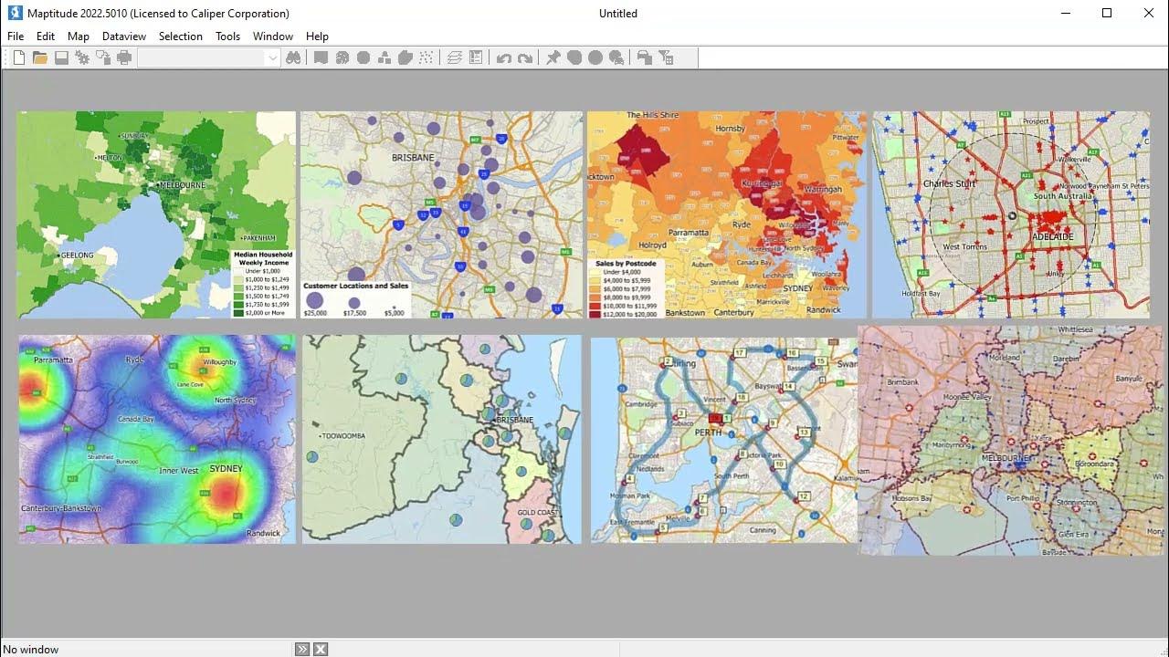 🌎 Maptitude 2023: GIS & Mapping Software for Australia. How to map Excel data and customer ...
