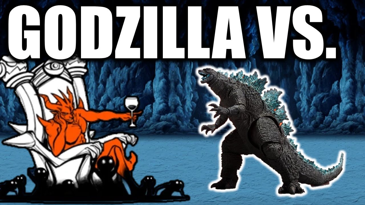 Can I Beat EOC Moon with Only Godzilla Cat - Battle Cats - YouTube