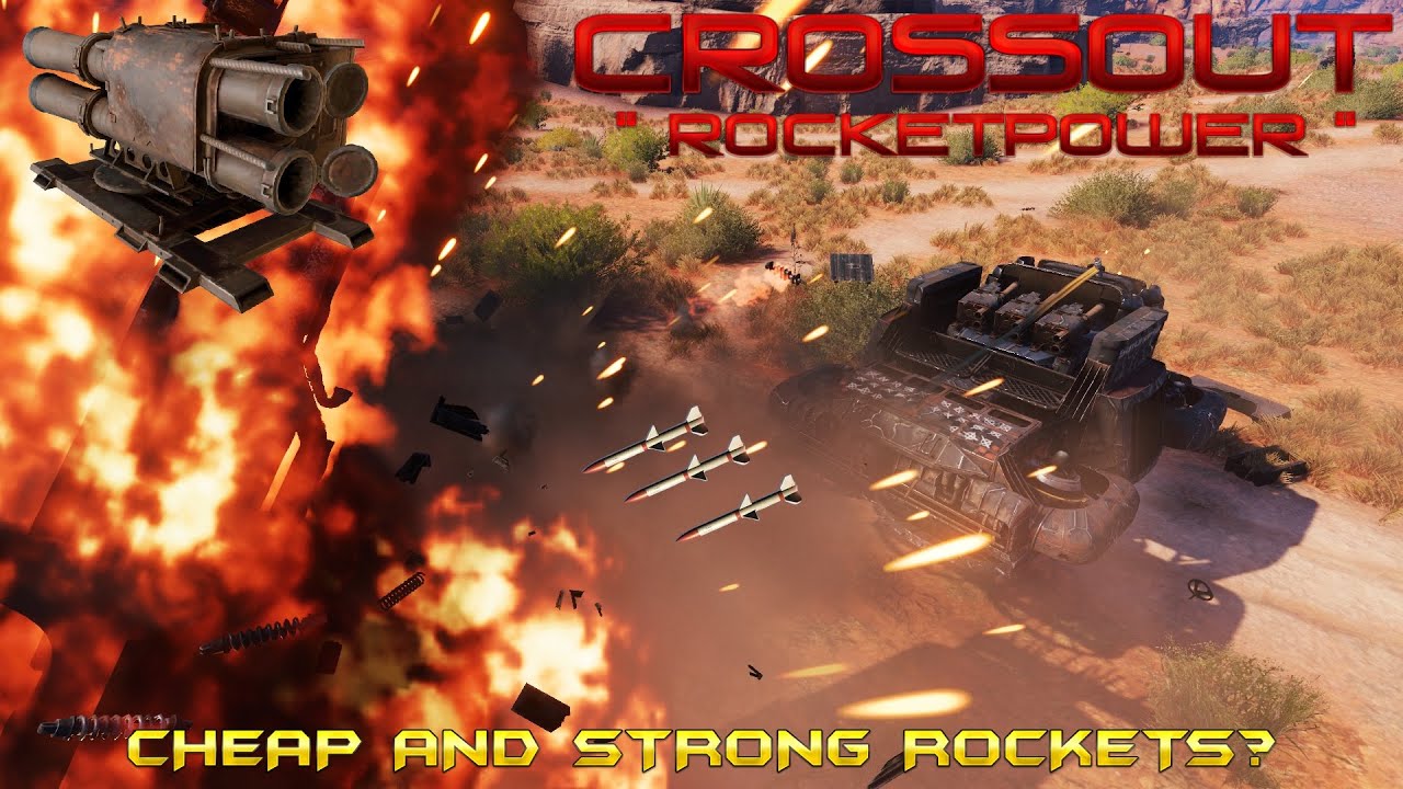 CROSSOUT - CHEAP AND STRONG ROCKETS EXIST! (ROCKETPOWER) - YouTube