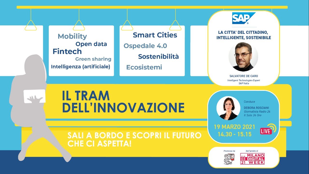 #TramInnovazione2021 - La città del cittadino, intelligente e ...
