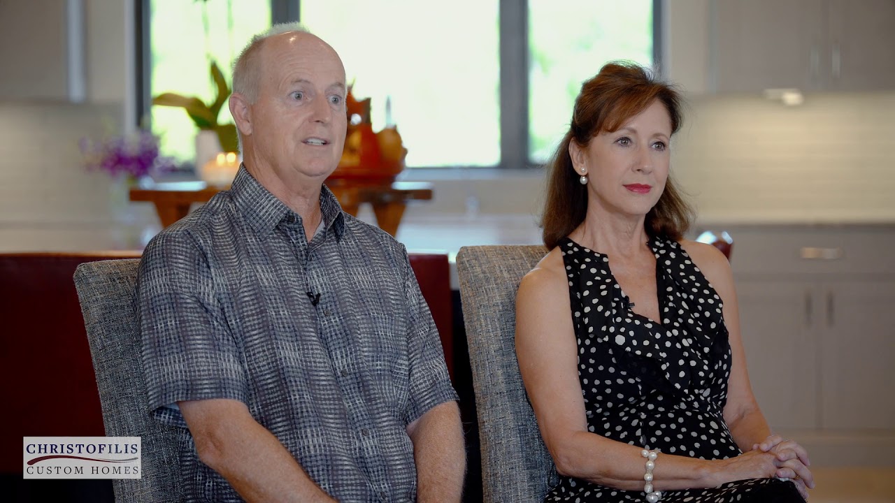 Christofilis Custom Homes Testimonial - Patsy and Mike Birchfield at ...