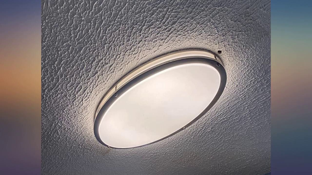 32 Inch Oval LED Ceiling Light, 35W [300W Equivalent] 3100LM,3000K ...