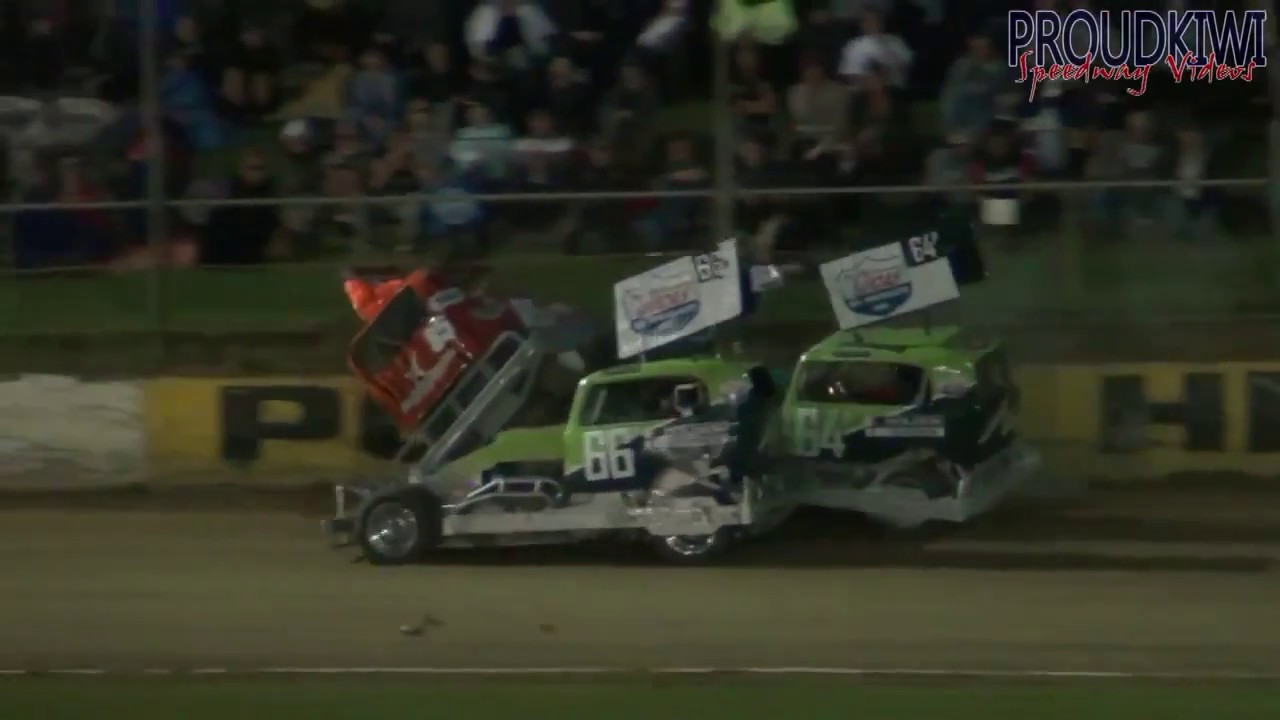 New Zealand Superstock & Stockcar Crash Compilation - YouTube