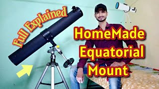 German Equatorial Mount Plans