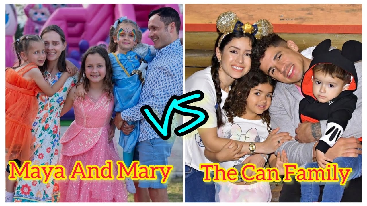 The CAN Family Vs Maya And Mary Family, Real Names And Ages - YouTube