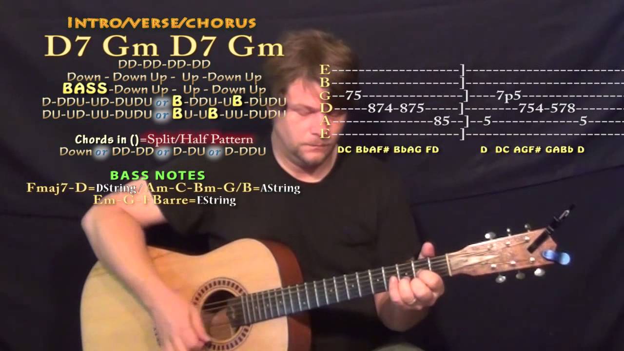 Right Hand (Drake) Guitar Lesson Chord Chart - D Gm - YouTube