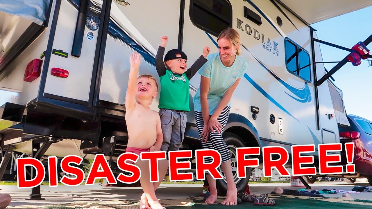 FINALLY! A DISASTER FREE FAMILY CAMPING TRIP! - YouTube
