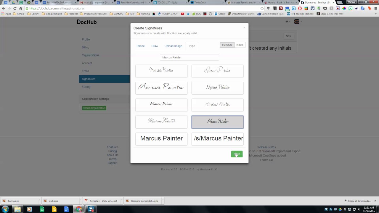 Digital Signatures with DocHub - YouTube