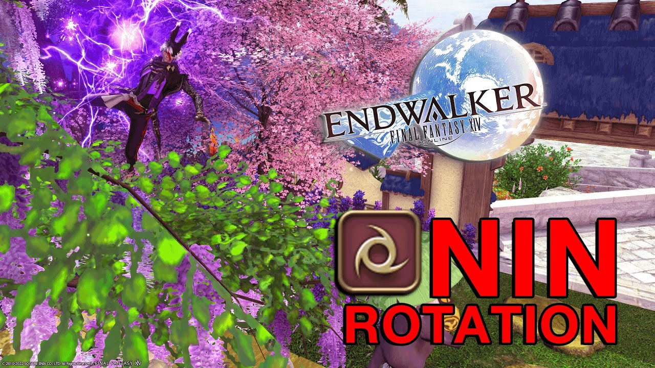 FFXIV Endwalker - Ninja Rotation 6.1 - YouTube