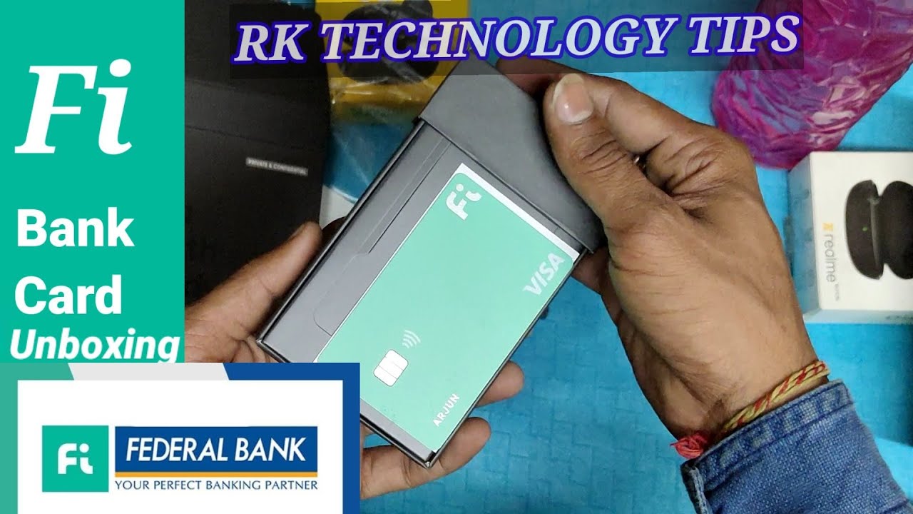 Fi Bank Card unboxing review Apply online free debit card - YouTube