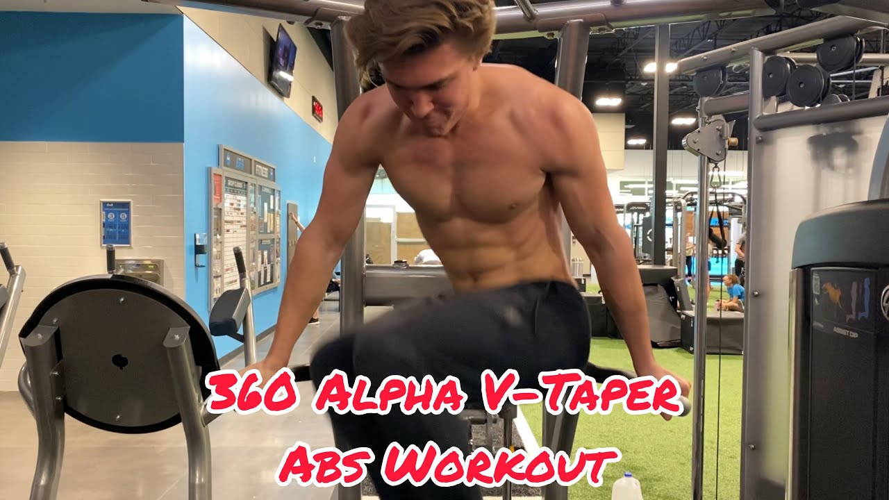 FULL 360 Alpha V-Taper Abs Workout - YouTube