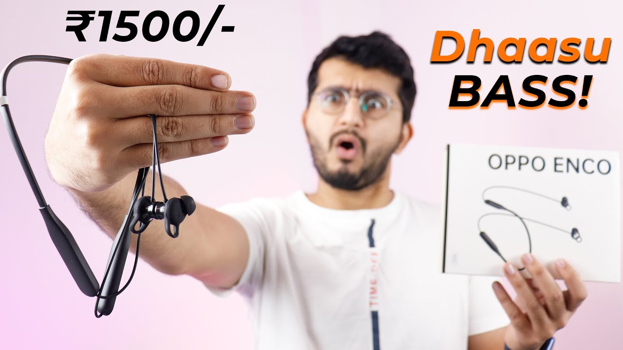 Oppo Enco M32 Neckband Review - Zabardast Bass under ₹1500🔥 - YouTube