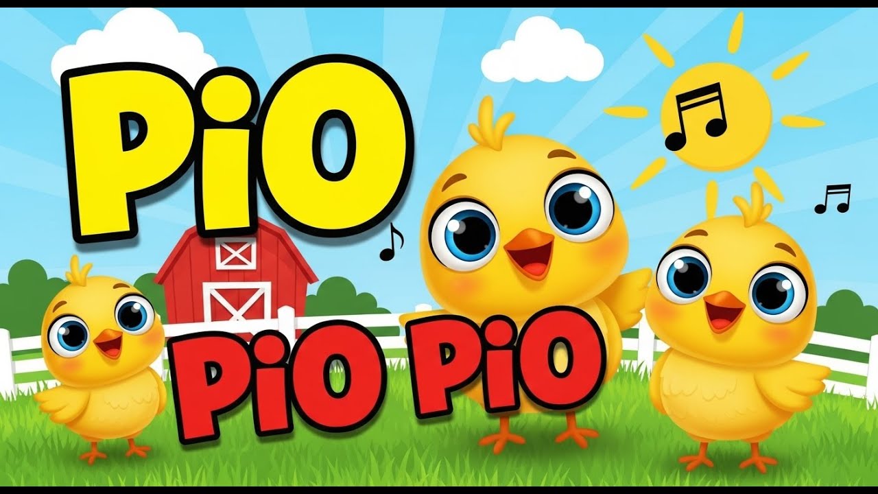 🐤 Los Pollitos Dicen Pío Pío 🐣 | Canción Infantil para Niños 🌞🎶 - YouTube