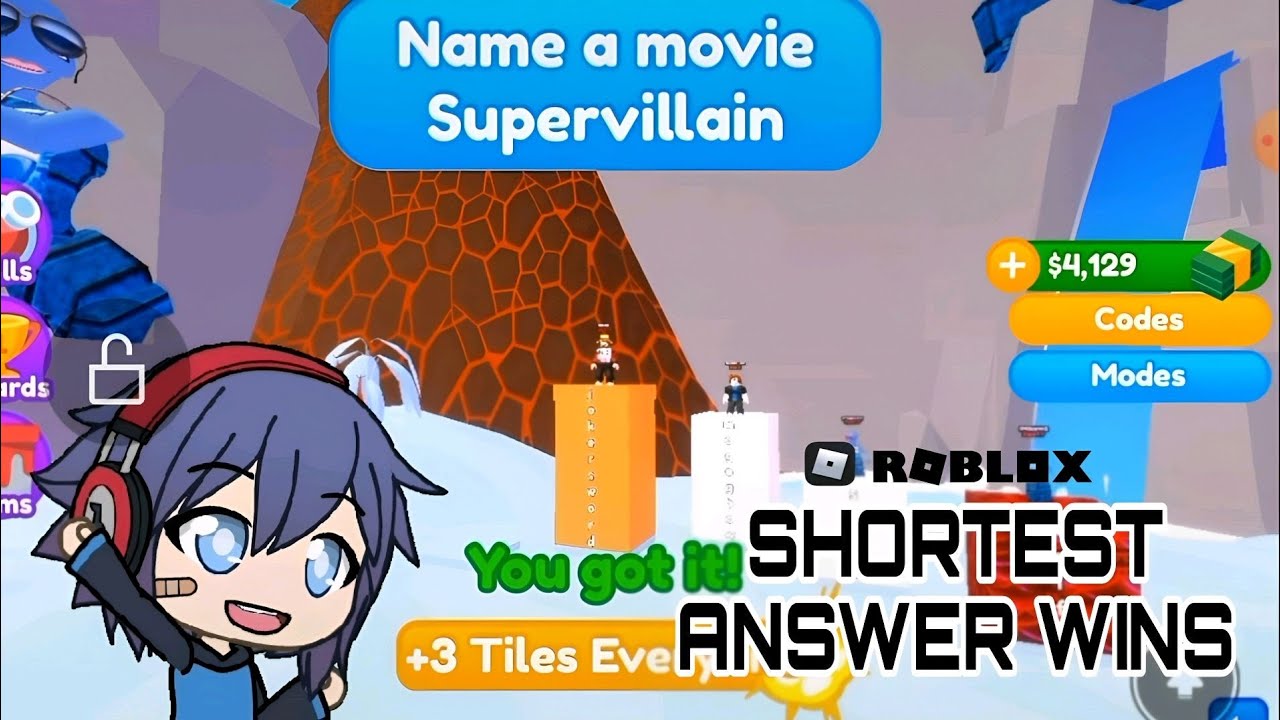 Most insane Roblox challenge ever! shortest answer wins| quiz game ...