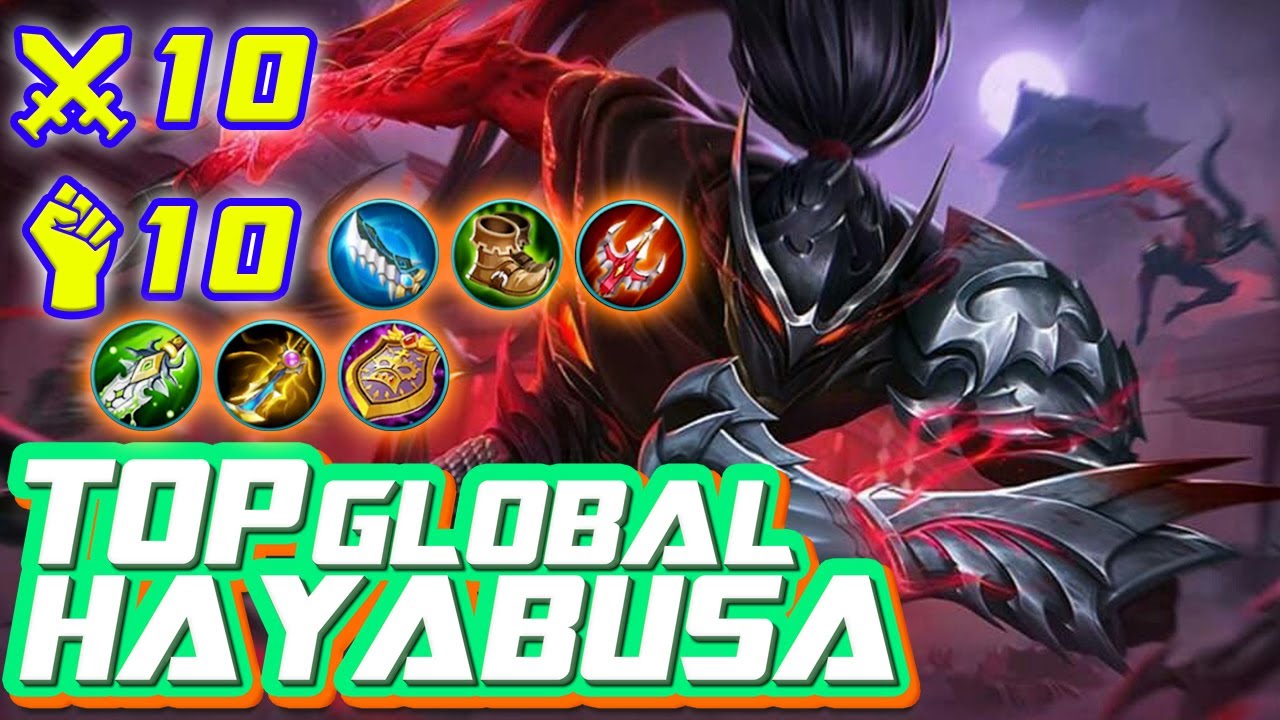 BEST Gameplay - update Build Hayabusa Top Global - Mobile Legends - YouTube