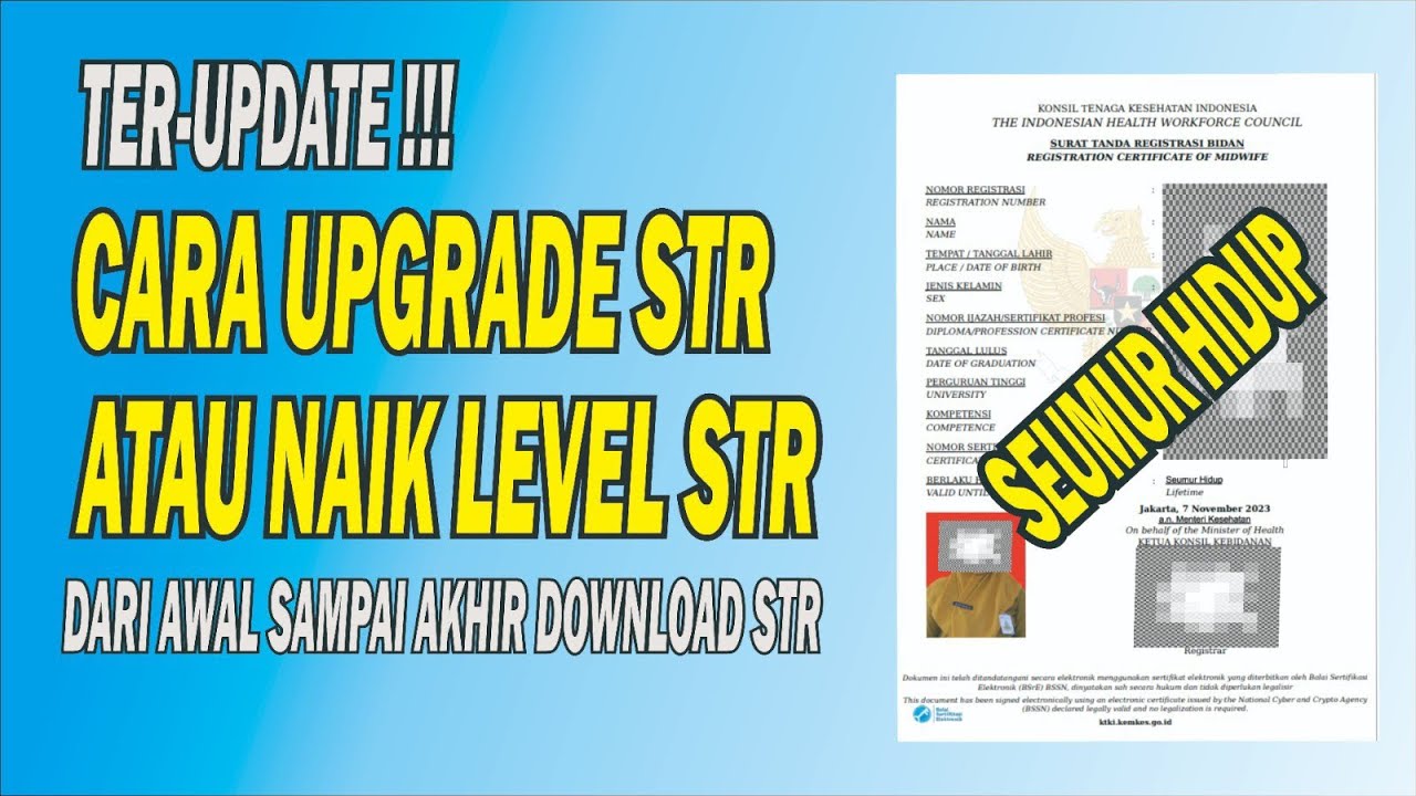 cara upgrade STR dari D3 ke D4 - seumur hidup | naik level STR - YouTube