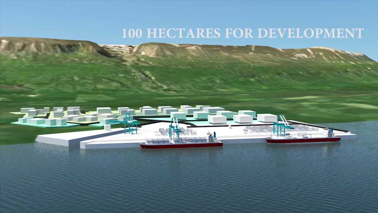 Port of Dysnes, North Iceland - Hub for Arctic Operations - YouTube