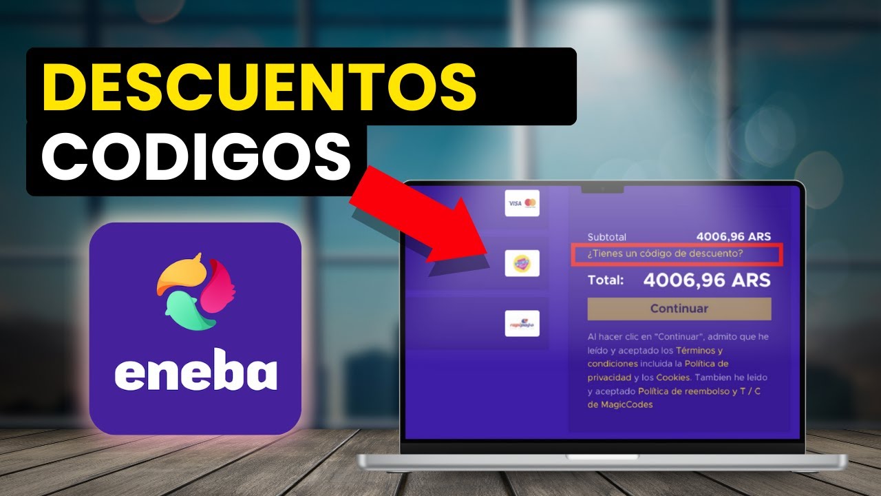 Cómo CONSEGUIR Códigos De Descuento En ENEBA (EN 2 MIN) - YouTube