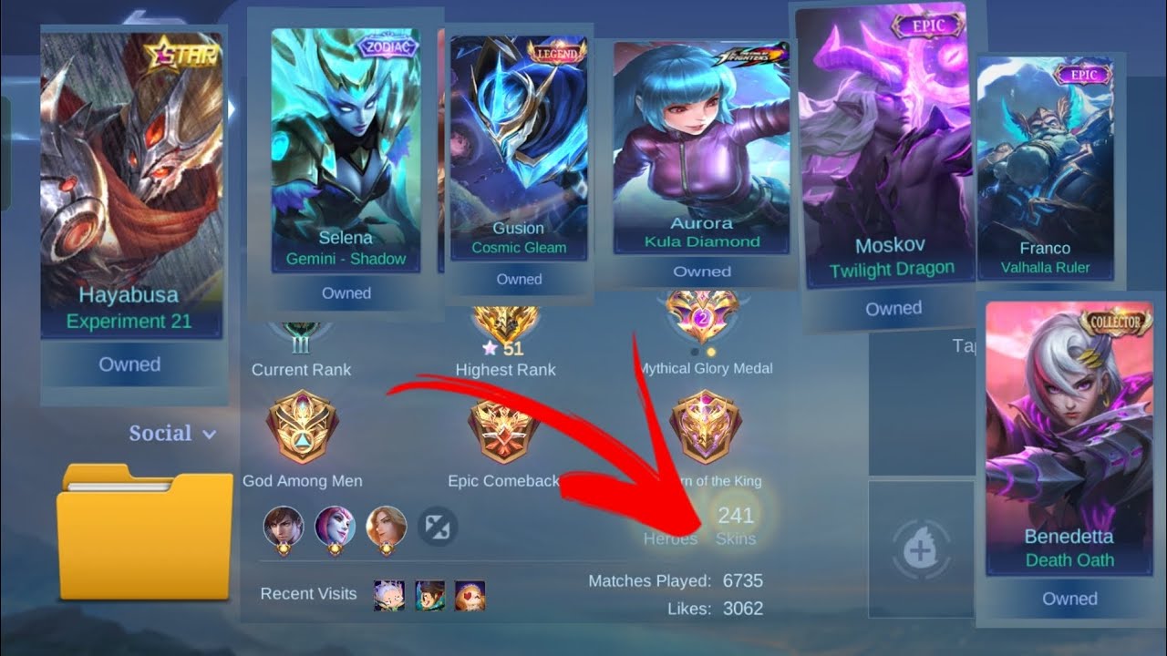 wow I got a new premium account mlbb | free account moonton log in ...