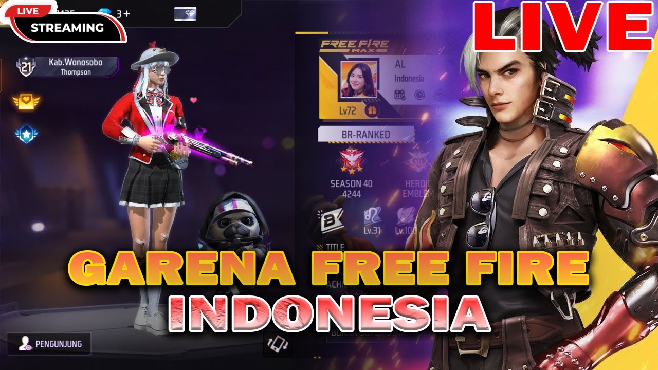 Free Fire LIVE || SET CEWEK KALI INI GENG || FFIND - YouTube