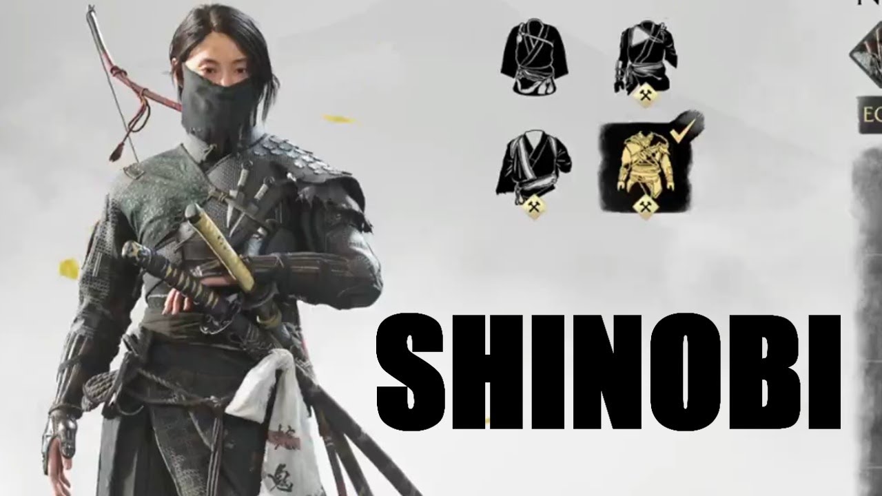 Ninja Armor Ghost Of Yotei