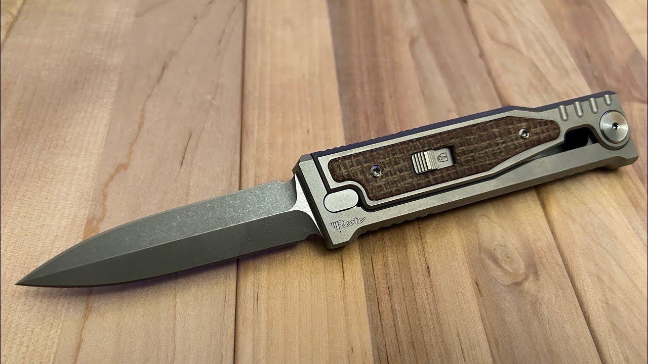 Unboxing - Reate Exo-M in Burlap Micarta - YouTube
