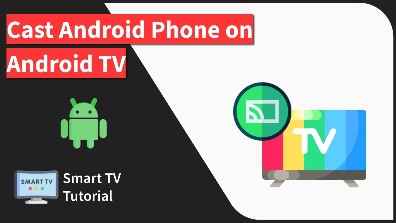 How to Screencast Android Phone Screen to Android or Google TV - YouTube