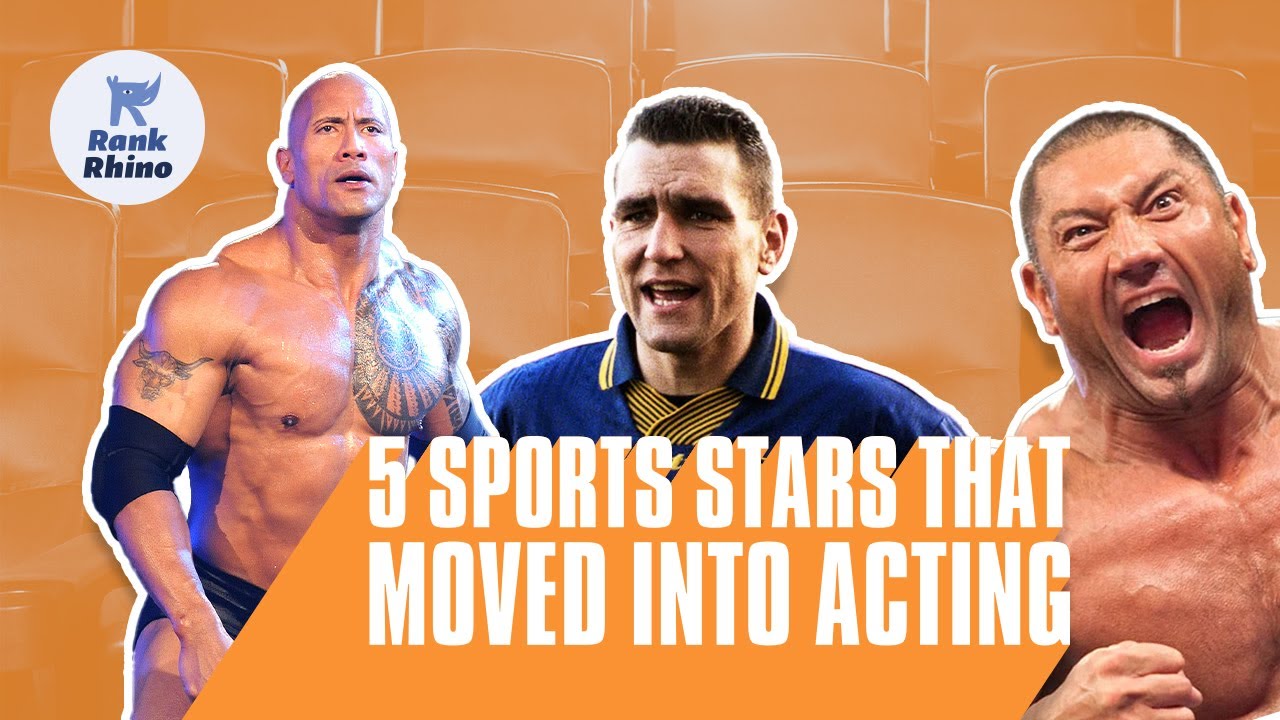 Superstar Athletes That Became Famous Actors - YouTube