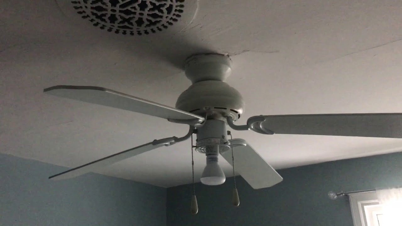 Hampton Bay Grayton II ceiling fan (2 of 2) - YouTube