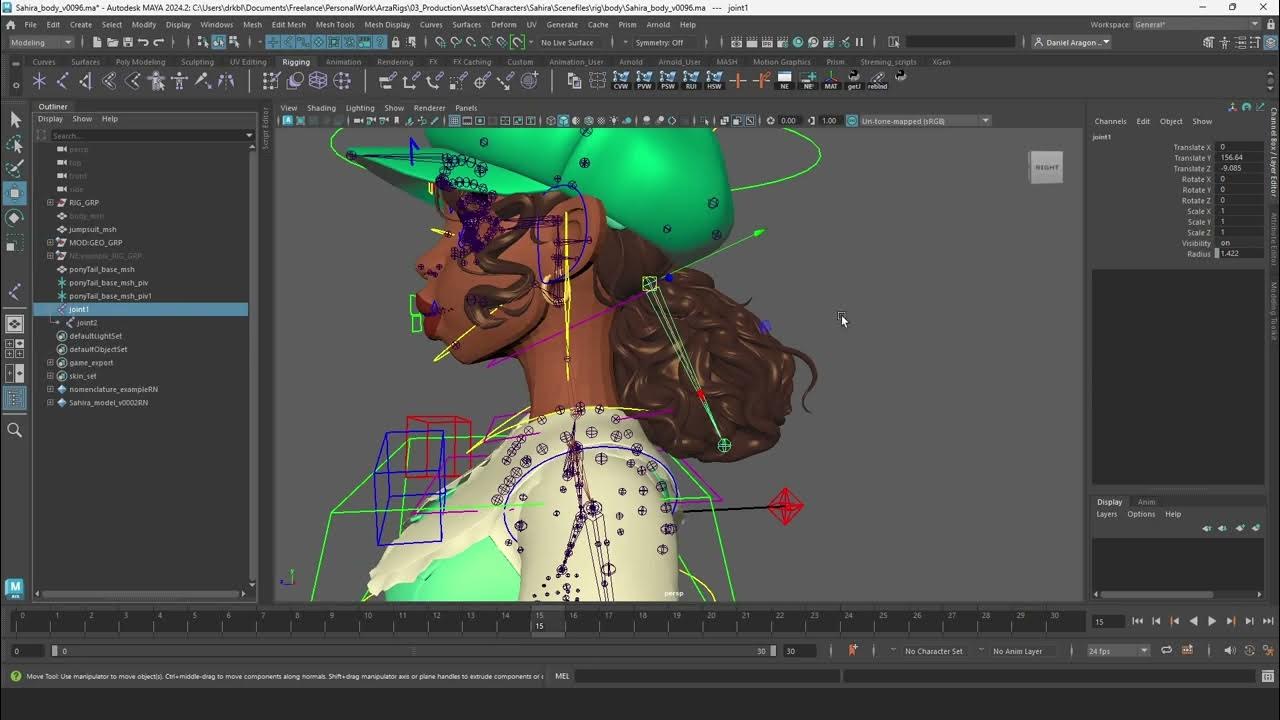 Spa 3d Rigging And Scripting For Autodesk Maya Parte 33 Youtube
