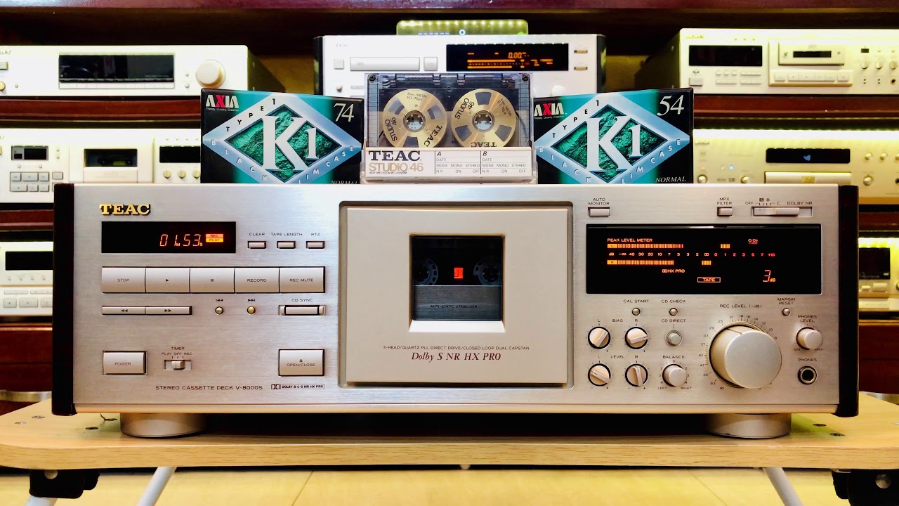 Cassette Deck Teac V8000s - YouTube