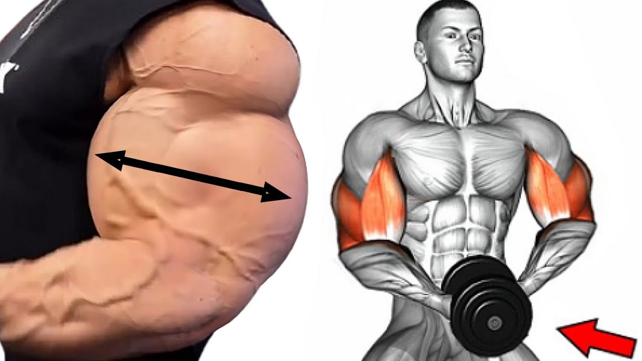 Simple Growth Workout for Bigger Arms Gains - YouTube