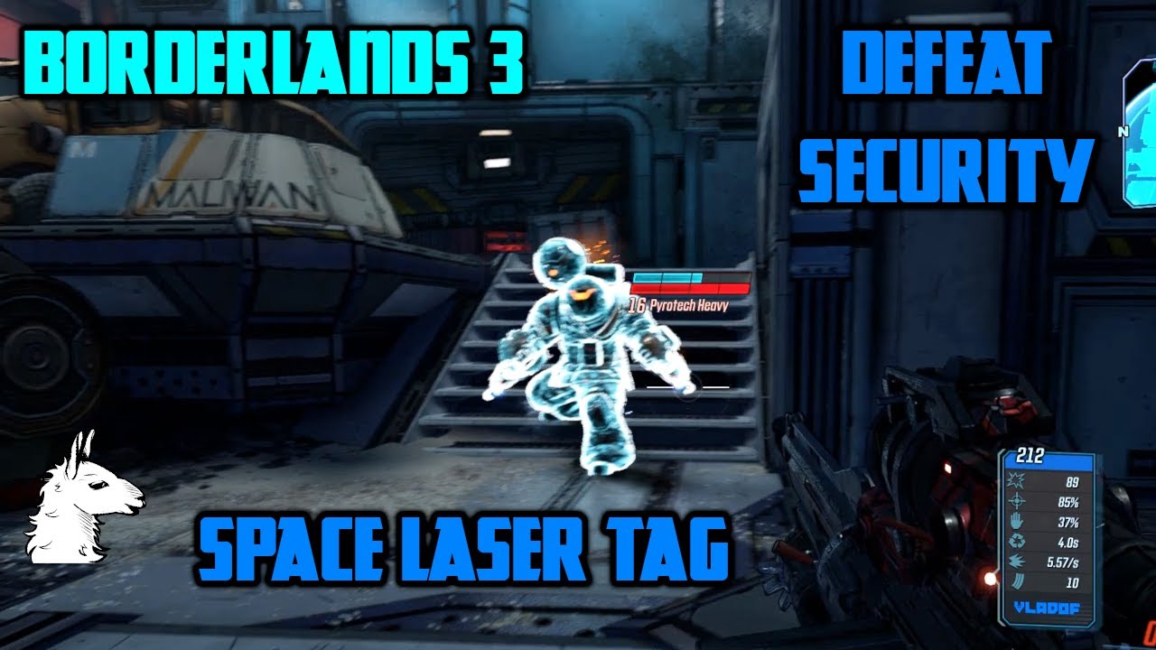 Let's Play Borderlands 3 - Part 10: Space-Laser Tag - Defeat Security ...