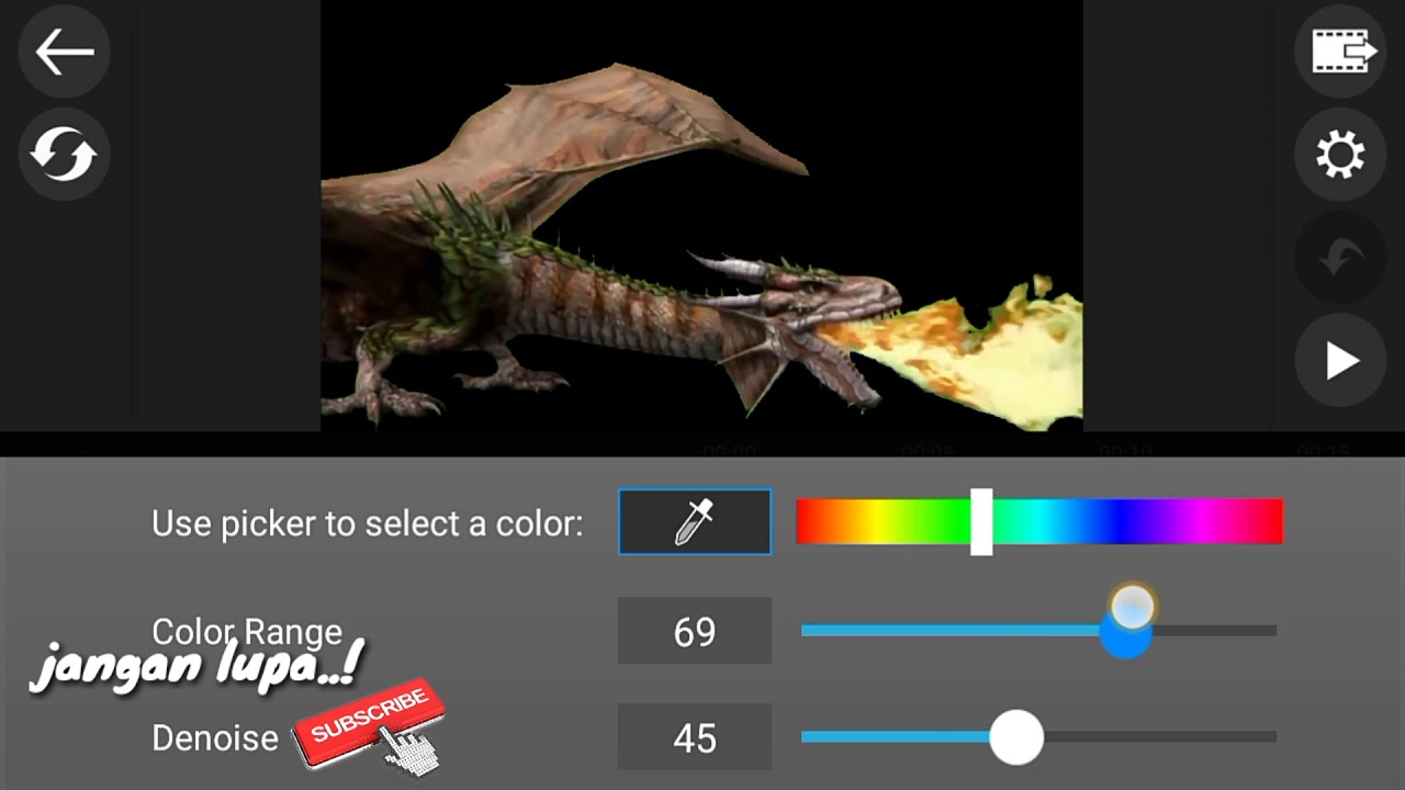 how to edit cgi in android with powerdirector - YouTube