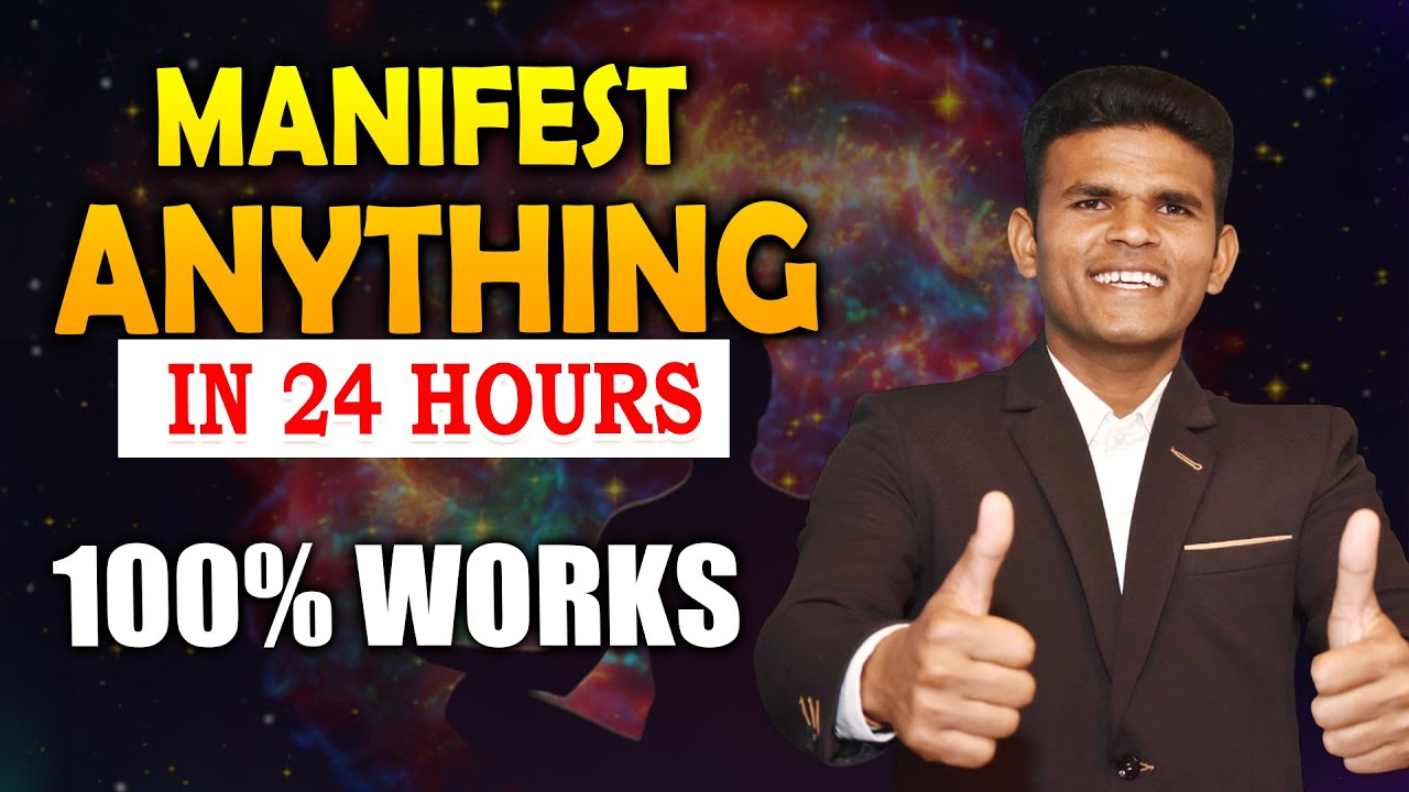 How to Manifest ANYTHING in 24 HOURS! (Law of Attraction Letter to ...