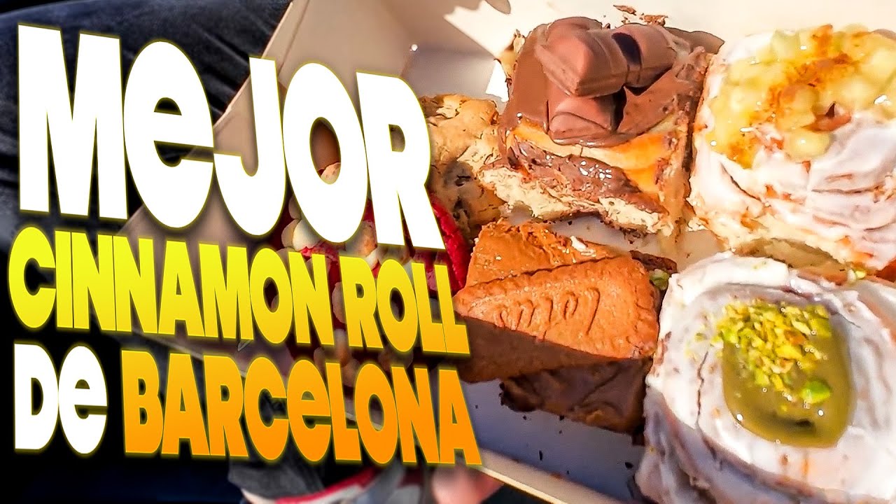 Demasié Barcelona: Los MEJORES cinnamon ROLLS de BARCELONA - YouTube