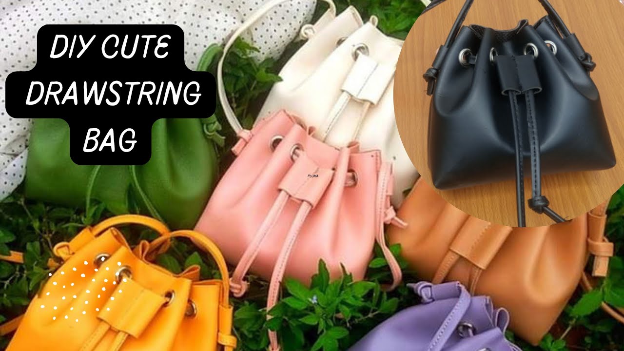 Making a mini bucket bag | Diy bag making. - YouTube
